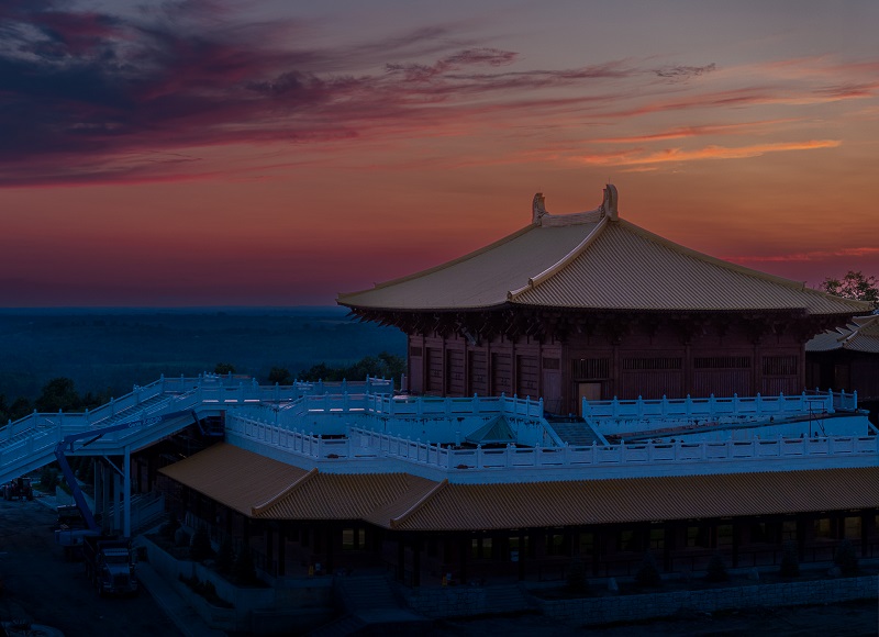 The Main Buddha Hall 大雄寶殿 – Wutai Shan Buddhist Garden